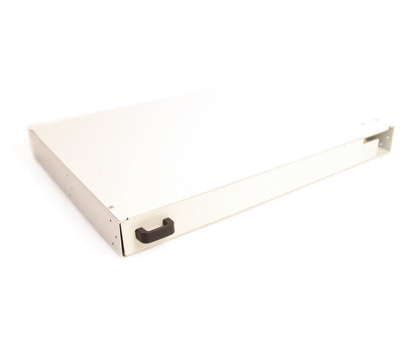 1U 19" Swing Out Panel for Individual Adapters | Fibertronics, Inc.