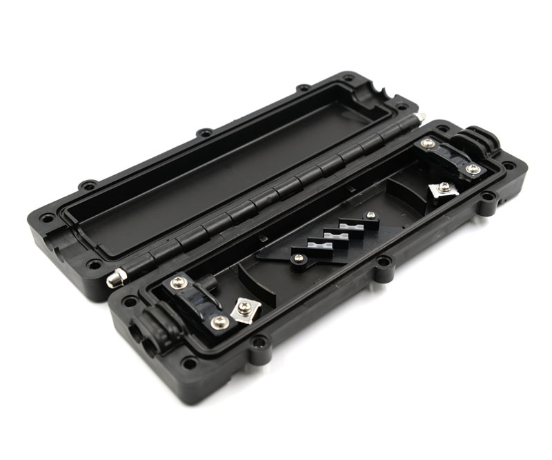 12-Fiber Horizontal Outdoor Splice Closure – 4 Ports (10mm ...