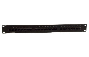 Copper Cat Patch Panels | Fibertronics, Inc.
