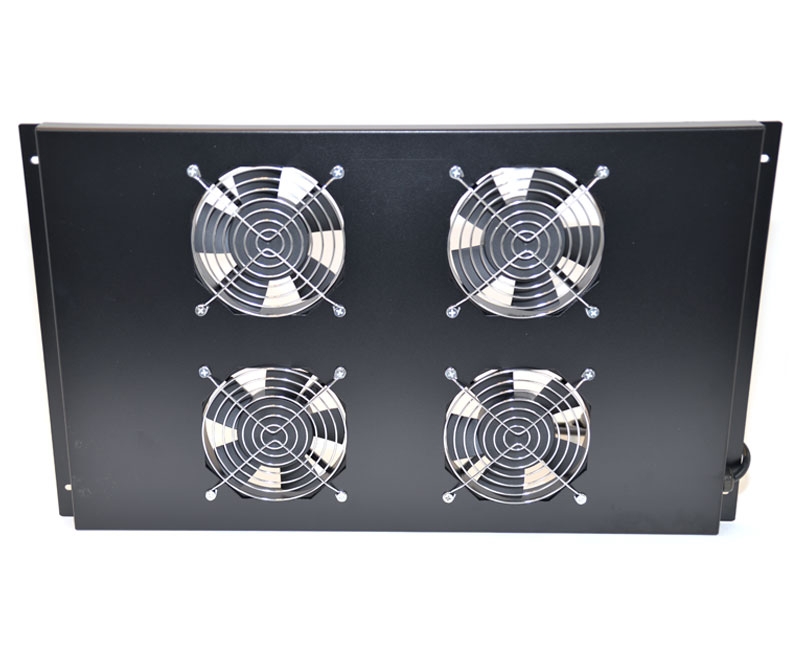 Network Rack Cooling Fan, 4 Fan 555mm X 325mm | Fibertronics, Inc.