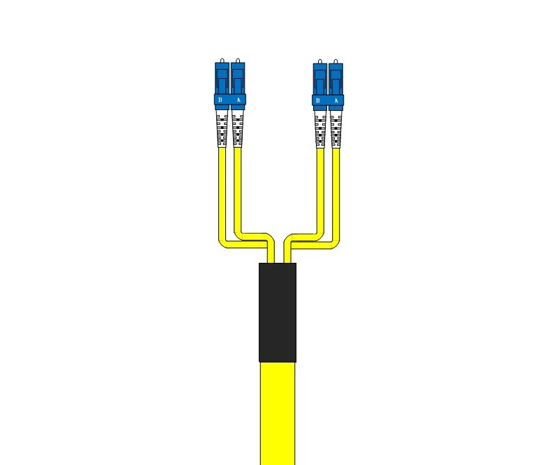 2 Fiber Single-mode Custom Fiber Optic Cable Assembly | Fibertronics, Inc.