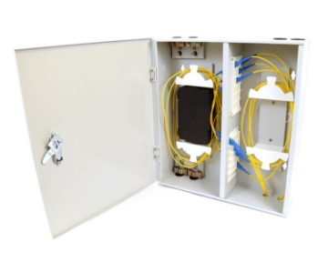 Wall Mount Termination Patch Panels | Fibertronics, Inc.