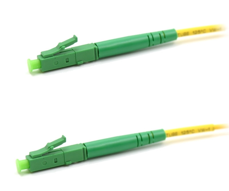 LC/APC to LC/APC Fiber Optic Cable Simplex Singlemode | Fibertronics, Inc.