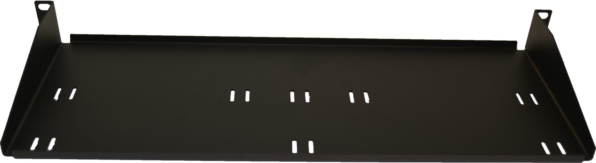 1U, Network Rack Mount Shelf, 6.7in Deep | Fibertronics, Inc.