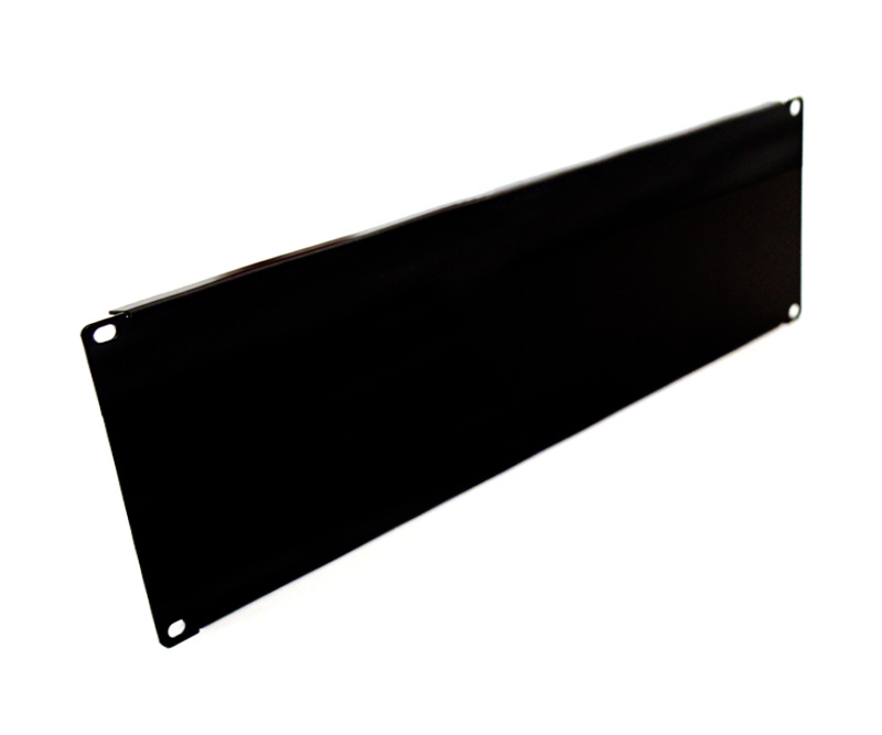 3U Horizontal Blank Cover Panel, Metal | Fibertronics, Inc.