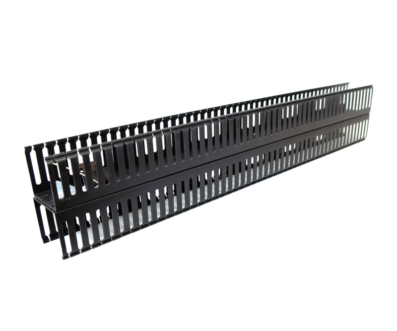 40U Dual Sided Vertical Cable Management Rack | Fibertronics, Inc.