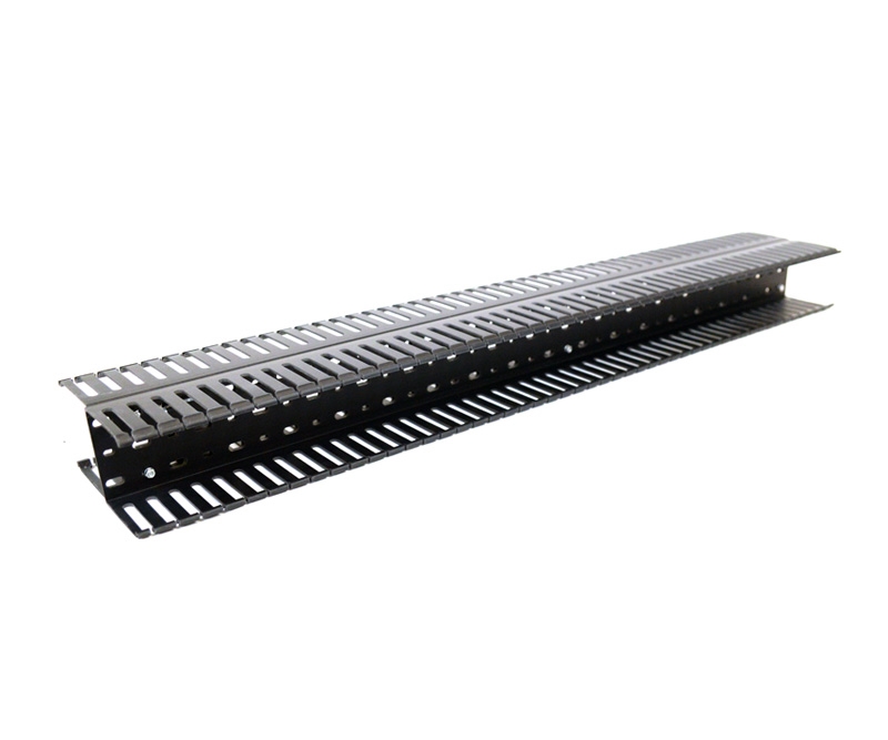 40U Dual Sided Vertical Cable Management Rack | Fibertronics, Inc.