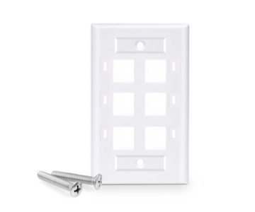 Keystone Wall Plates | Fibertronics, Inc.