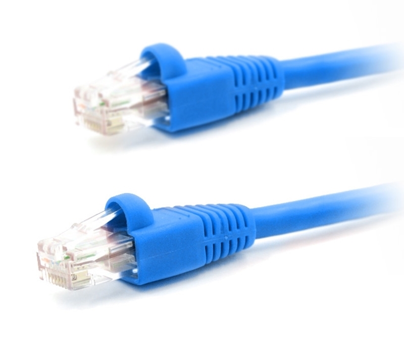 Cat6 Patch Cable - Blue | Fibertronics, Inc.