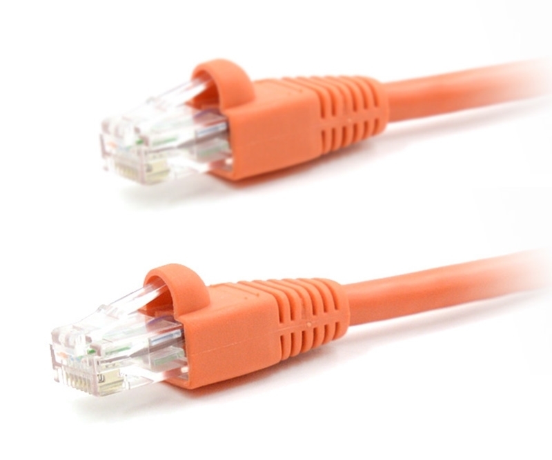 Cat6 Patch Cables - Orange | Fibertronics, Inc.