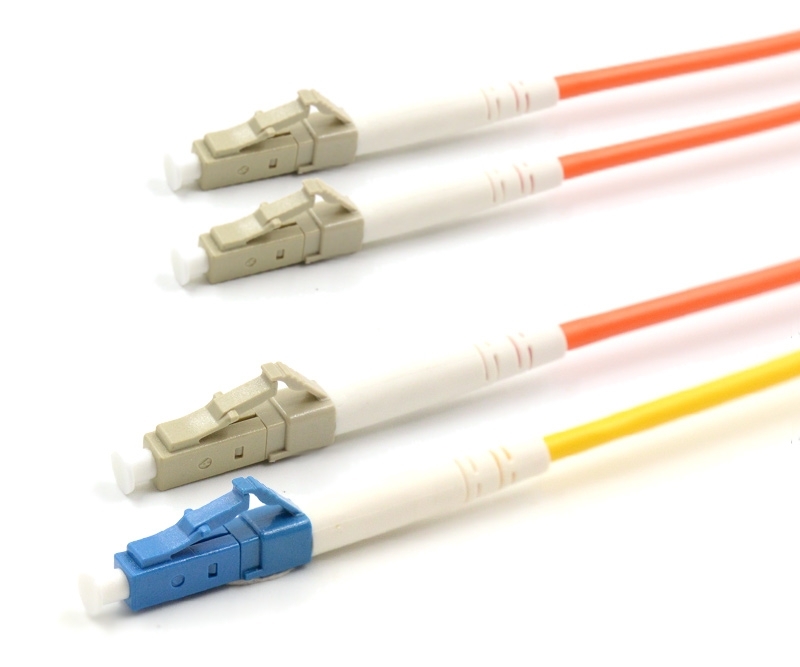 LC to LC Duplex Mode Conditioning Patch Cable OM1 | Fibertronics, Inc.