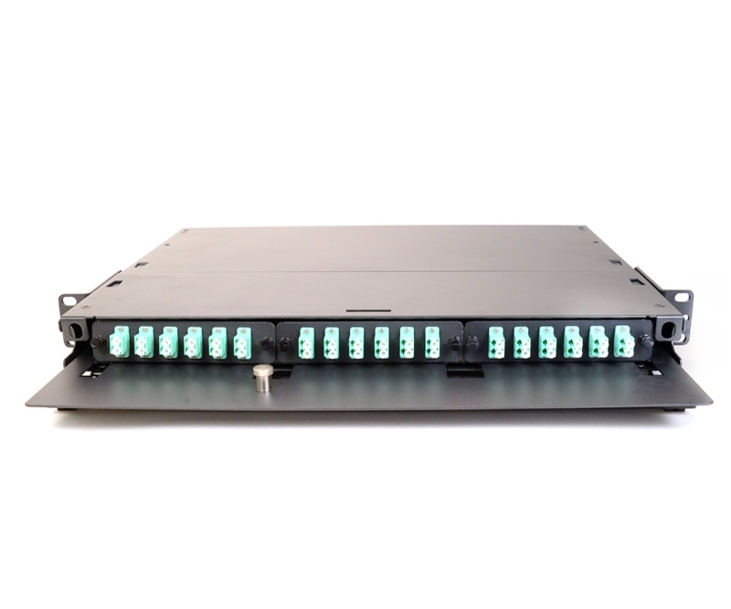 Optiwave™ 1U 19" Patch Panel for 3 LGX Adapter Plates/Cassettes ...
