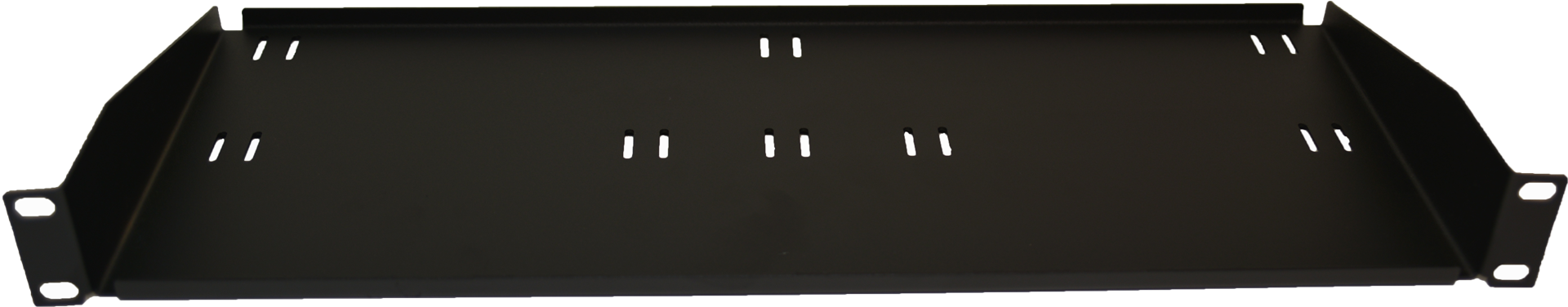 1U, Network Rack Mount Shelf, 6.7in Deep | Fibertronics, Inc.