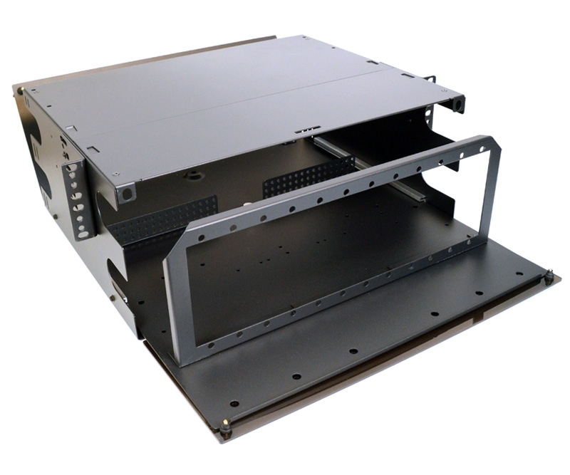 Optiwave™ 19" 4U Patch Panel for 12 LGX Adapter Plates/Cassettes ...