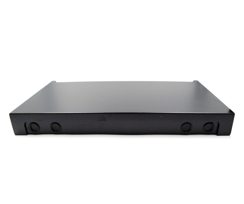 1U 19" Patch Panel for 3 F-Type Adapter Plates | Fibertronics, Inc.