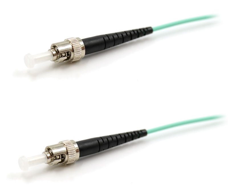 ST/UPC to ST/UPC Fiber Optic Cable Simplex Multimode OM3 | Fibertronics ...
