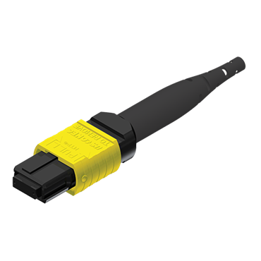 16 Fiber MPO/APC Low Loss Female to Female Custom Cable Assembly - 9 ...