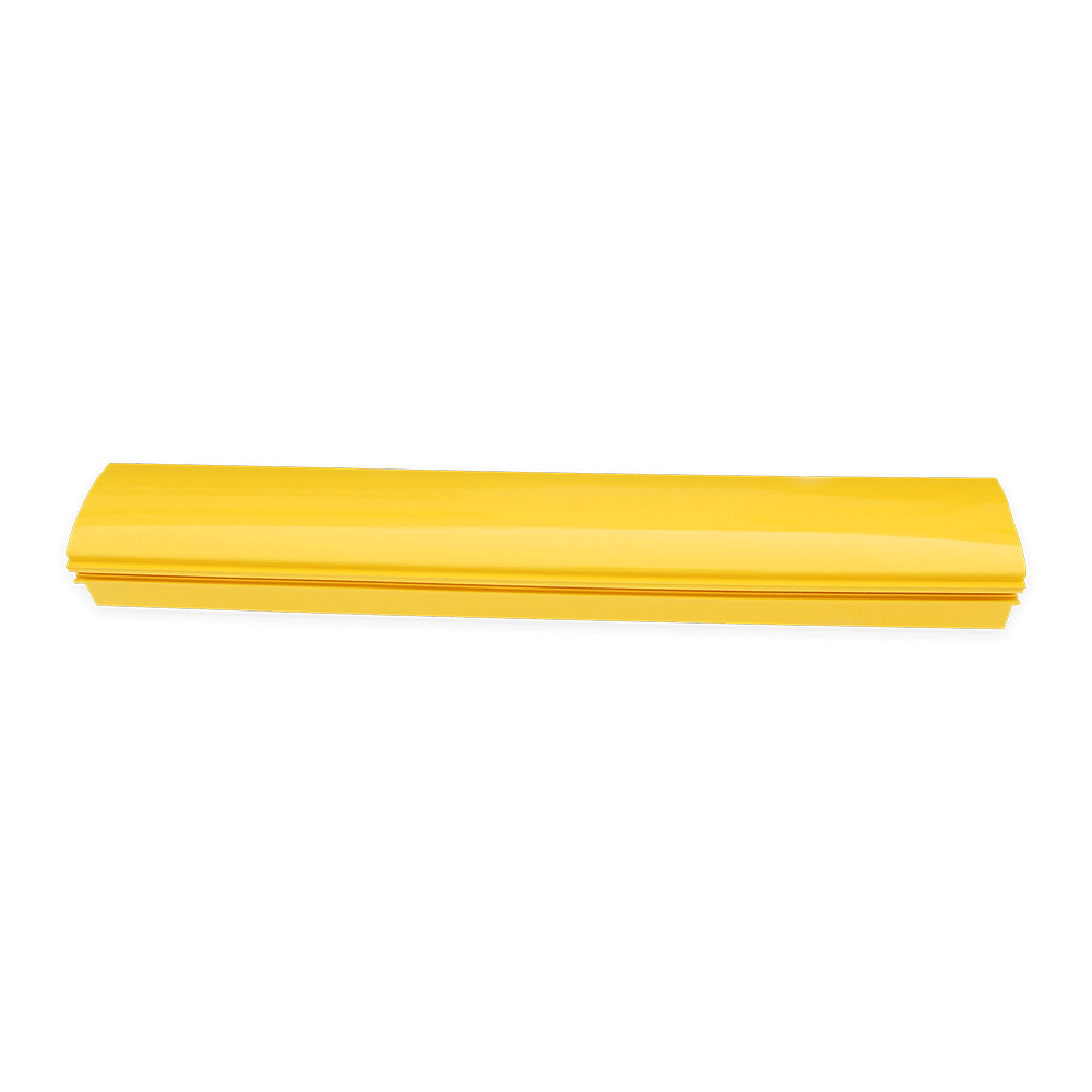 FiberTrack™ 2 Meter Straight Groove Cover 120mm Cable Runner Yellow PVC ...