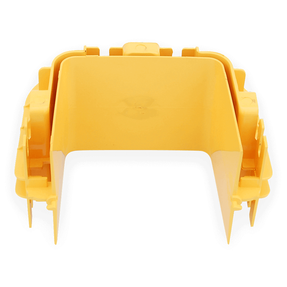 FiberTrack™ Connect Component 120mm Cable Runner Yellow ABS ...