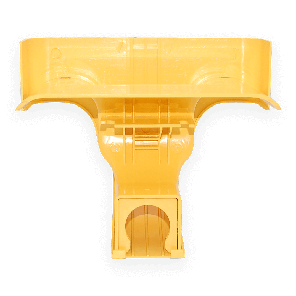 FiberTrack™ Mobilizable Outlet with Cover Set 120mm Cable Runner Yellow ...