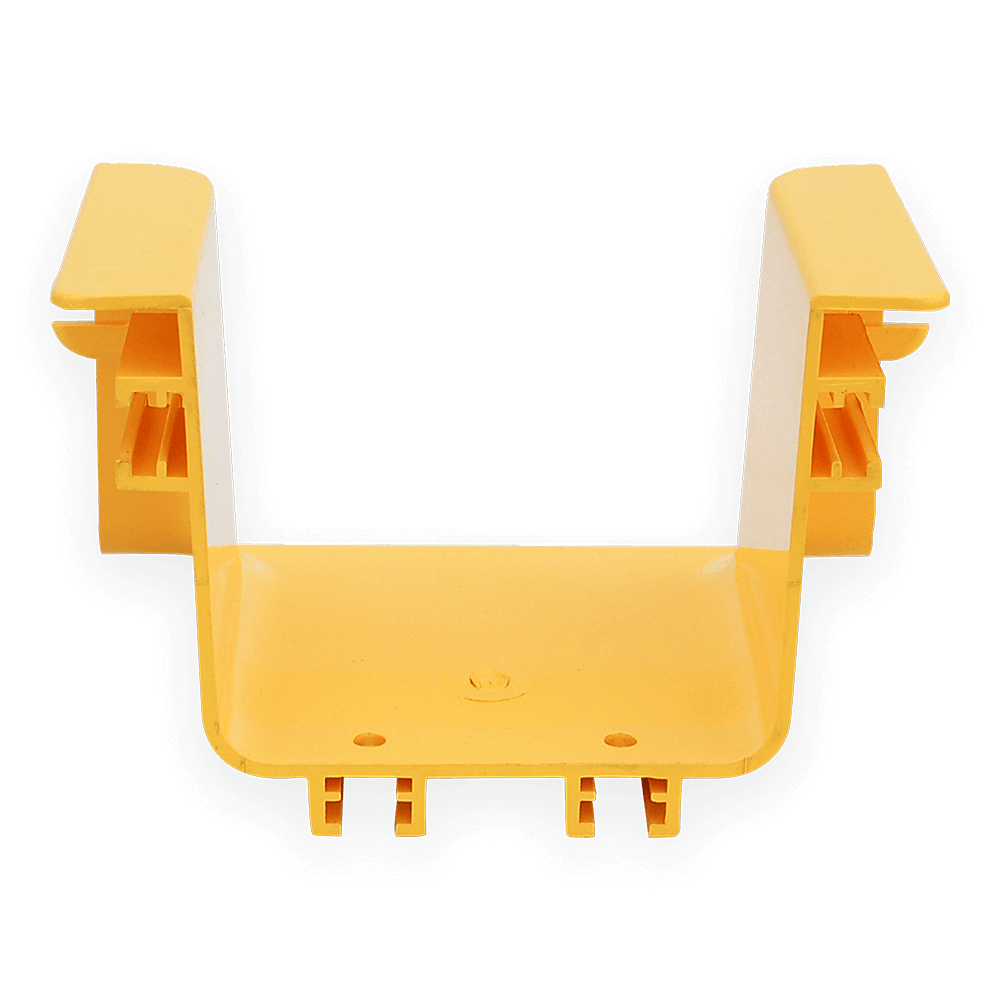FiberTrack™ Multi-functional Tee 120mm Cable Runner Yellow ABS ...