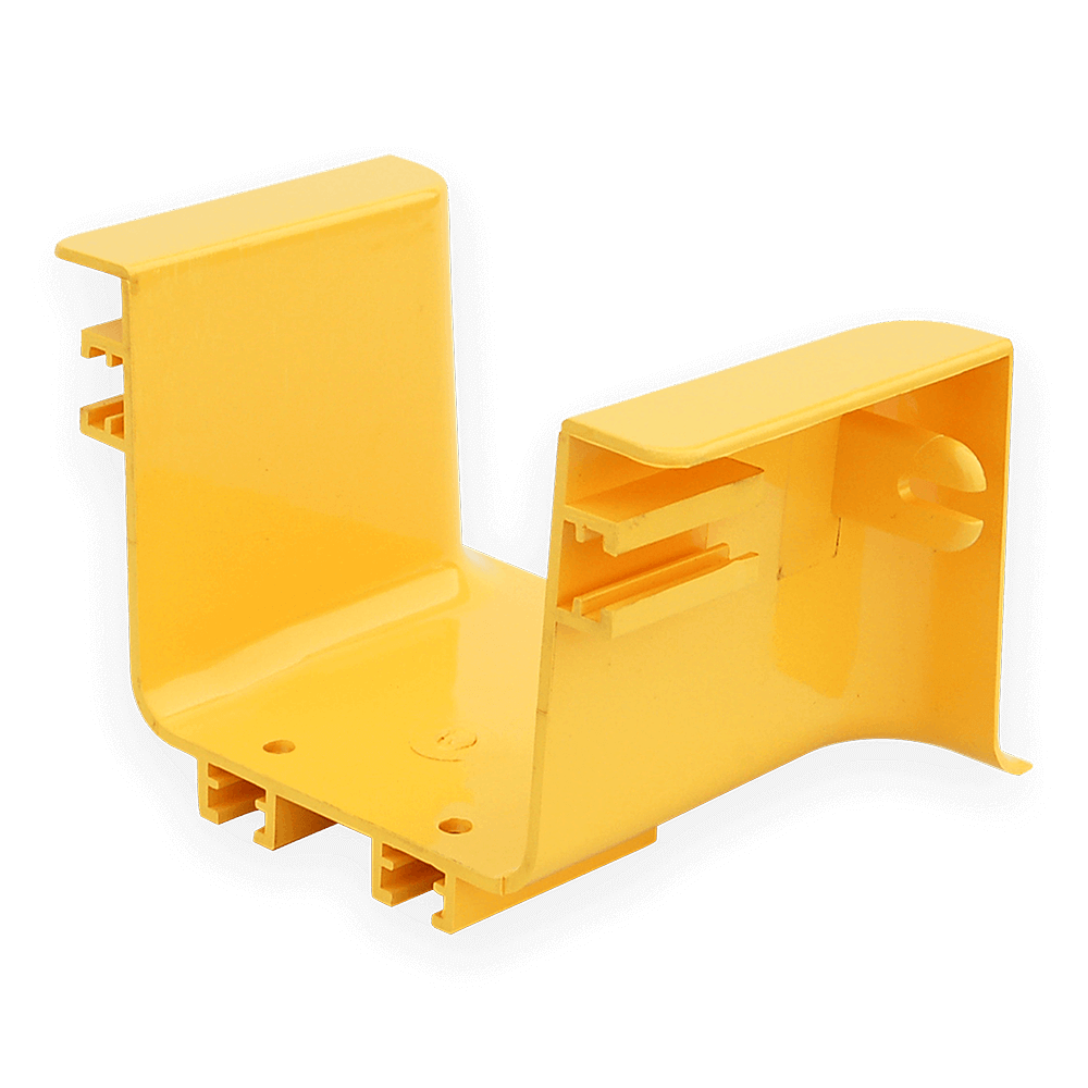 FiberTrack™ Multi-functional Tee 120mm Cable Runner Yellow ABS ...