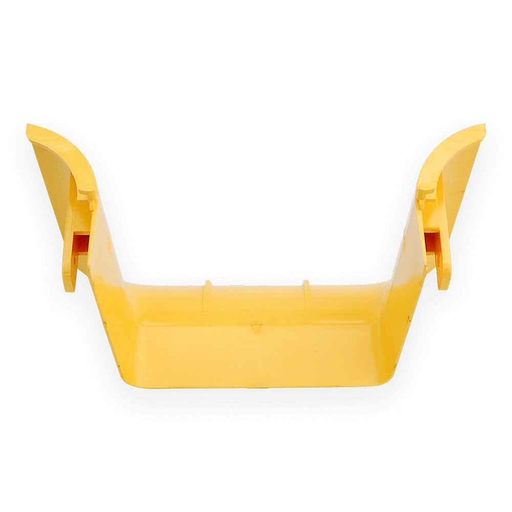 FiberTrack™ Trumpet Component 120mm Cable Runner Yellow ABS ...