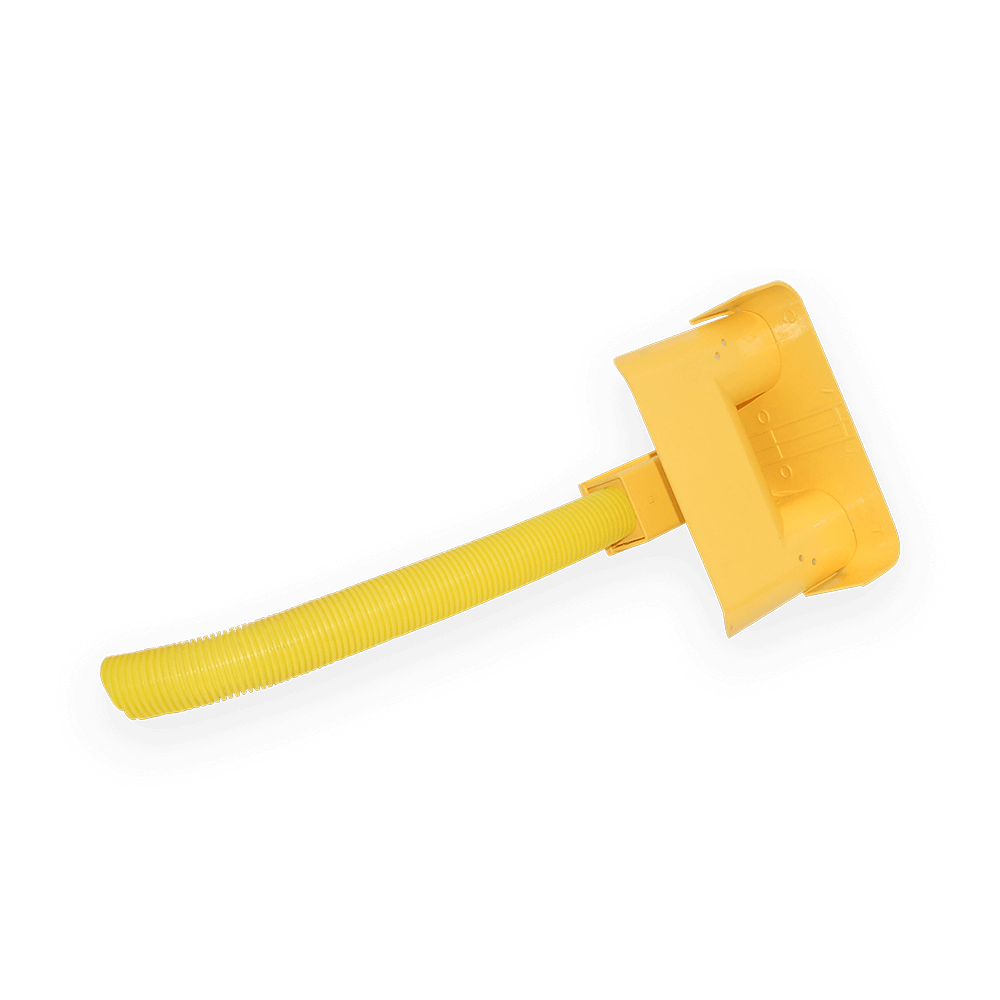 FiberTrack™ Corrugated Pipe 240mm Cable Runner Yellow HDPE ...