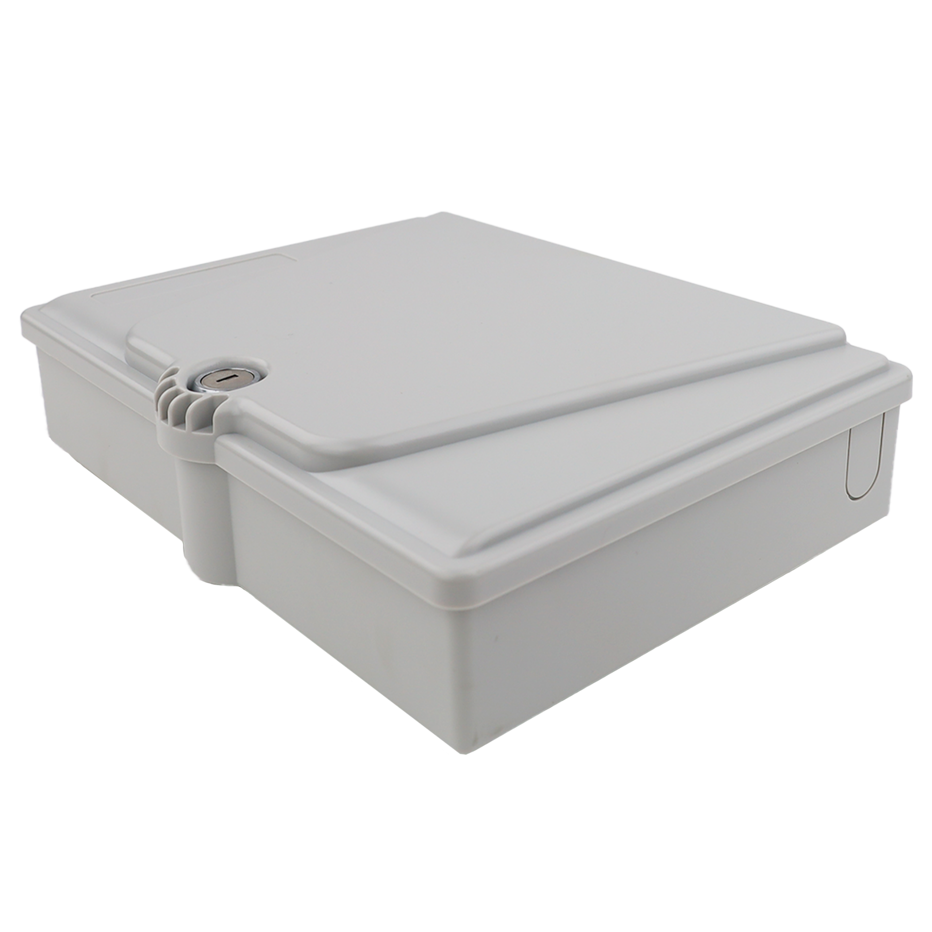 12-Fiber Termination Box – 2 Input Glands (12mm), 12 Output Ports (3mm ...